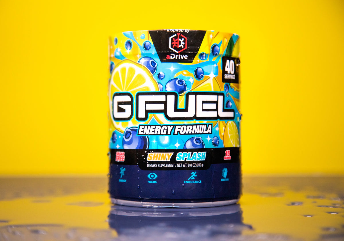 G fuel Shiny Splash energy formula 40 serving – Snacks jo