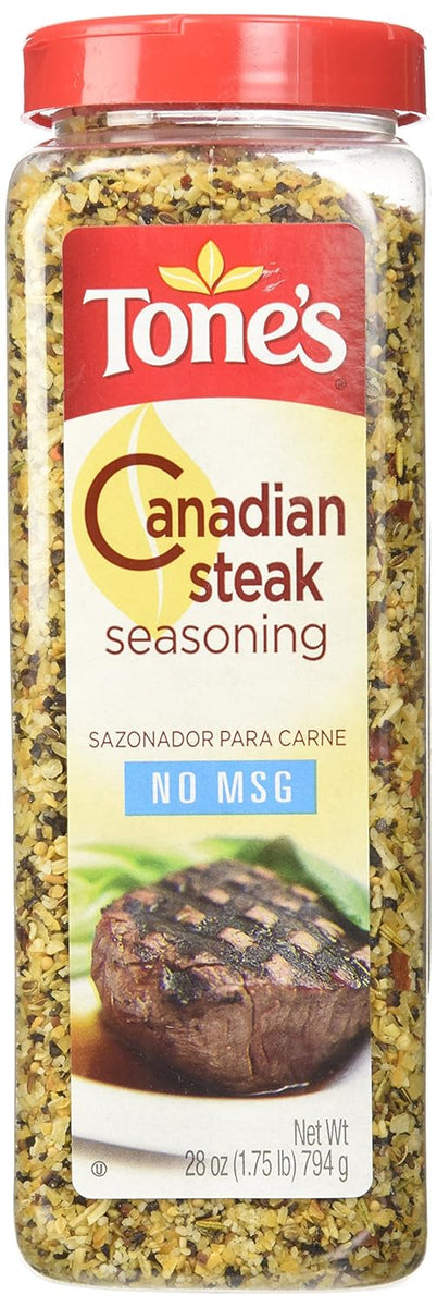 Tone's Canadian Steak Seasoning (28 oz ) – Snacks jo